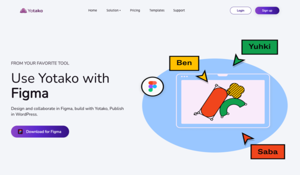 From Figma to WordPress in just a few clicks with the Yotako plugin