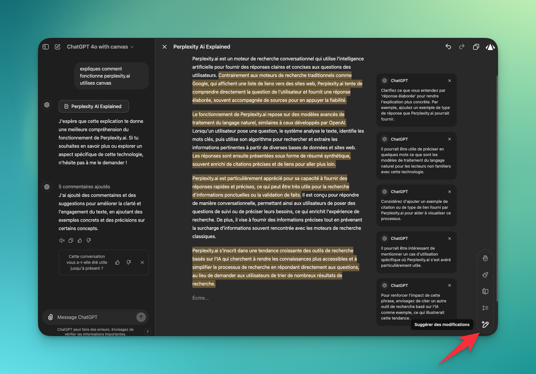 Chatgpt Canvas Une Nouvelle Expérience Pour Rédiger Et Coder