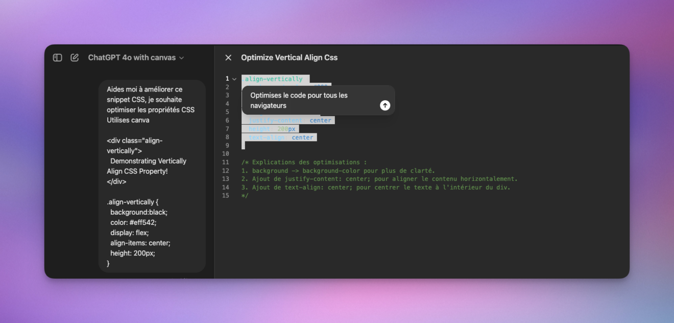 ChatGPT Canvas, une nouvelle expérience pour rédiger et coder